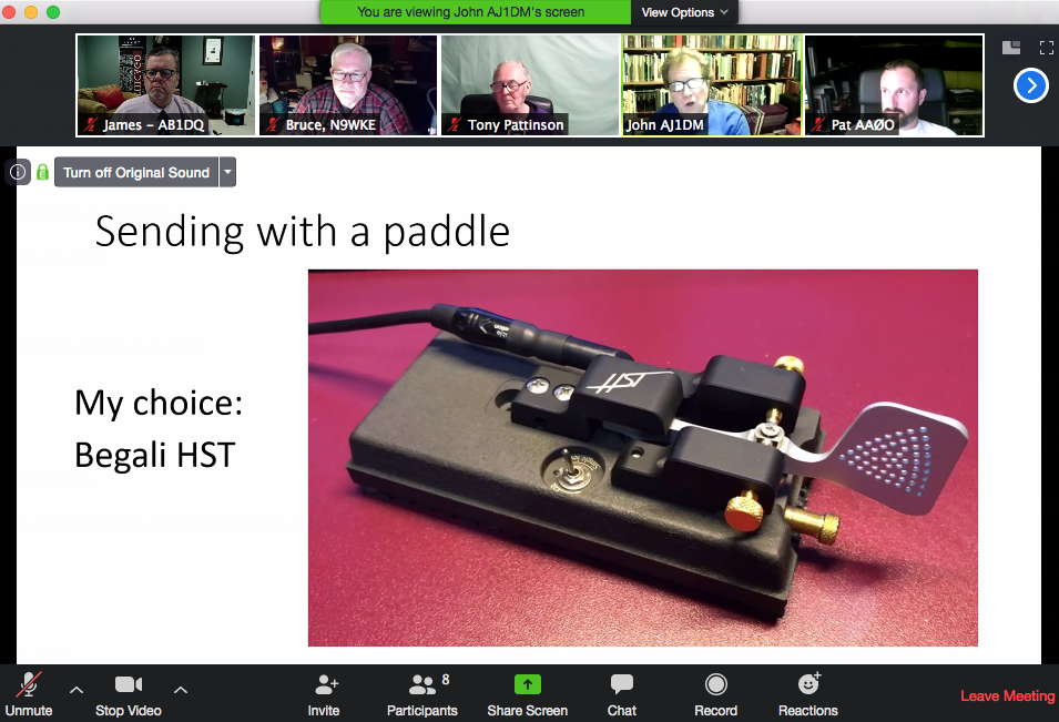 My CW Academy Experience – AB1DQ