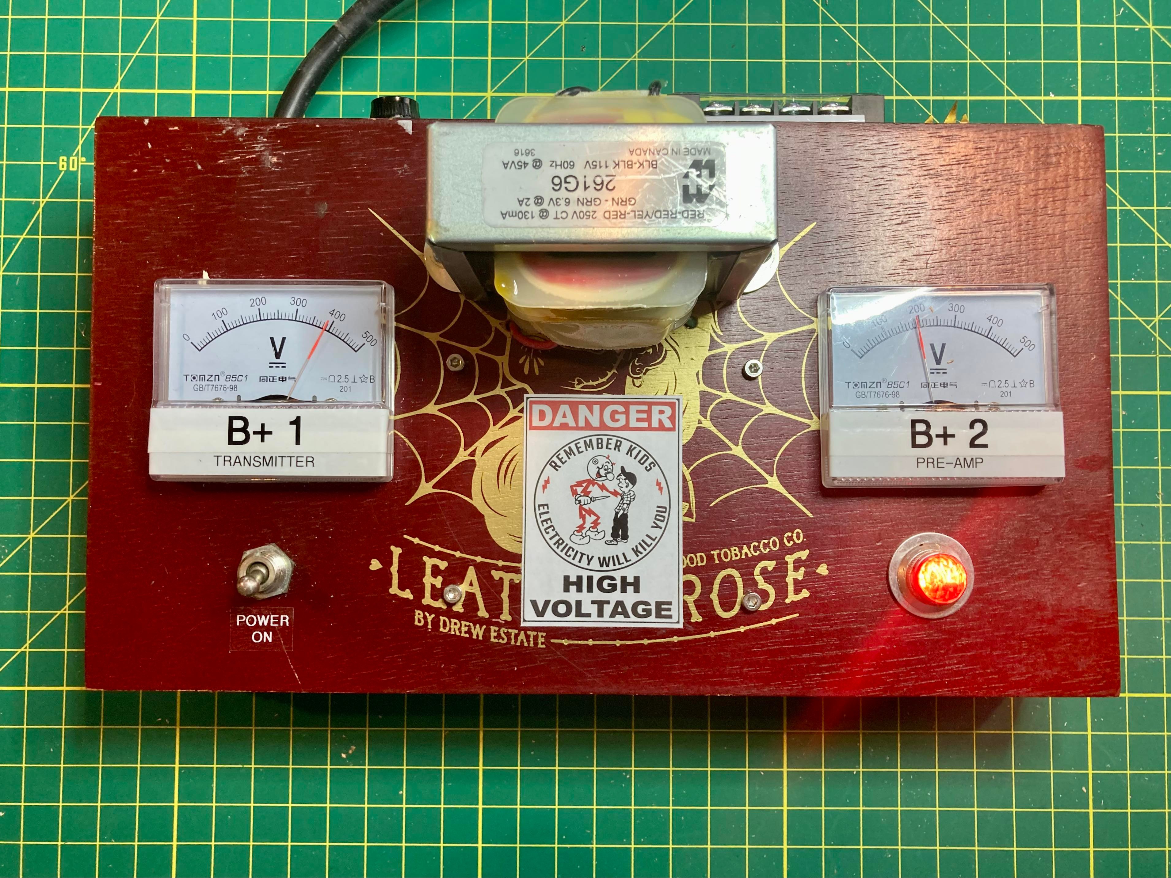 The Cigar Box Project Power Supply – AB1DQ