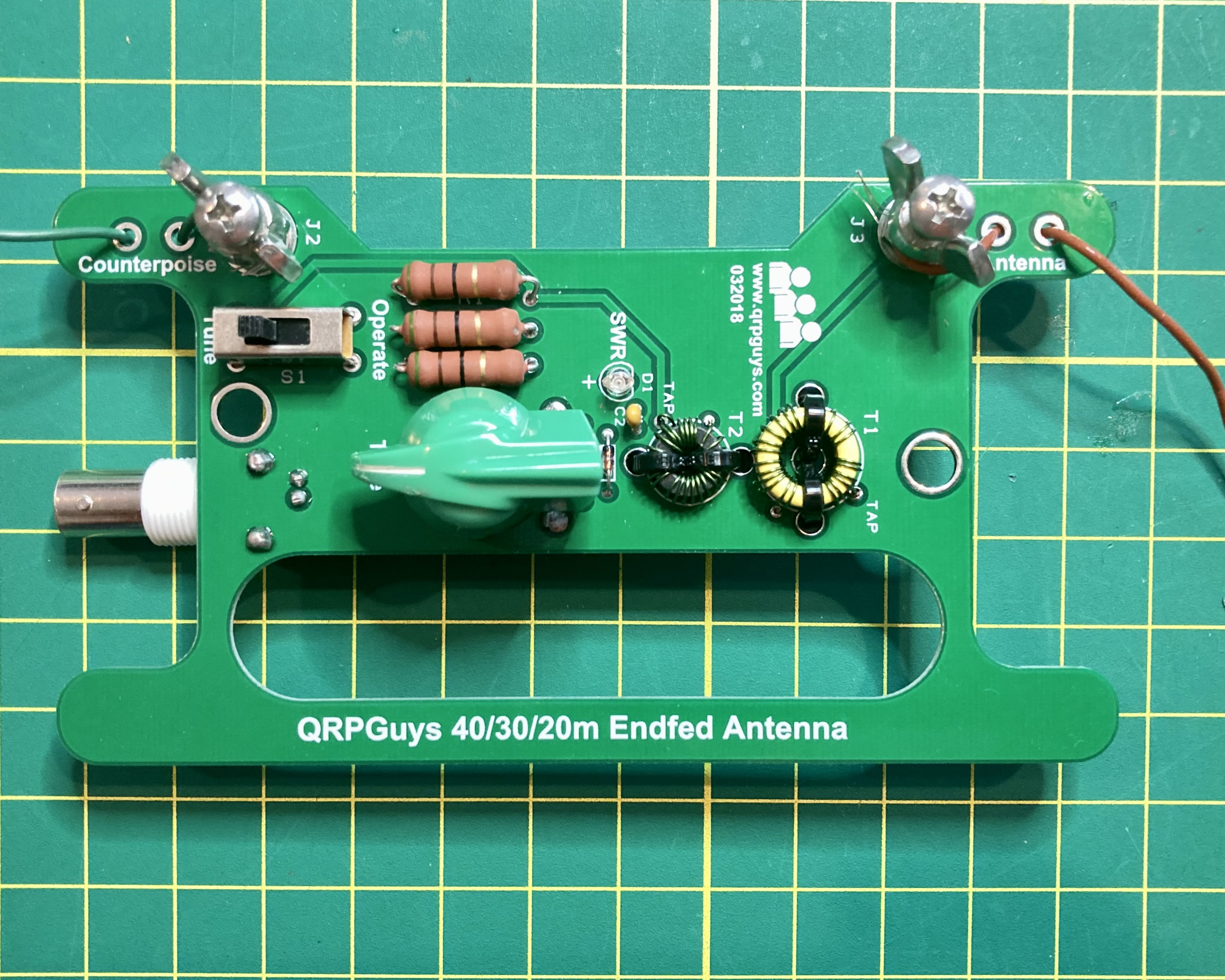 QRPGuys End-Fed Multiband Antenna – AB1DQ