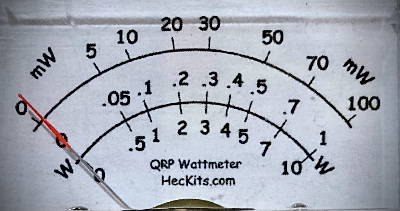 HecKits QRP mW Meter – AB1DQ