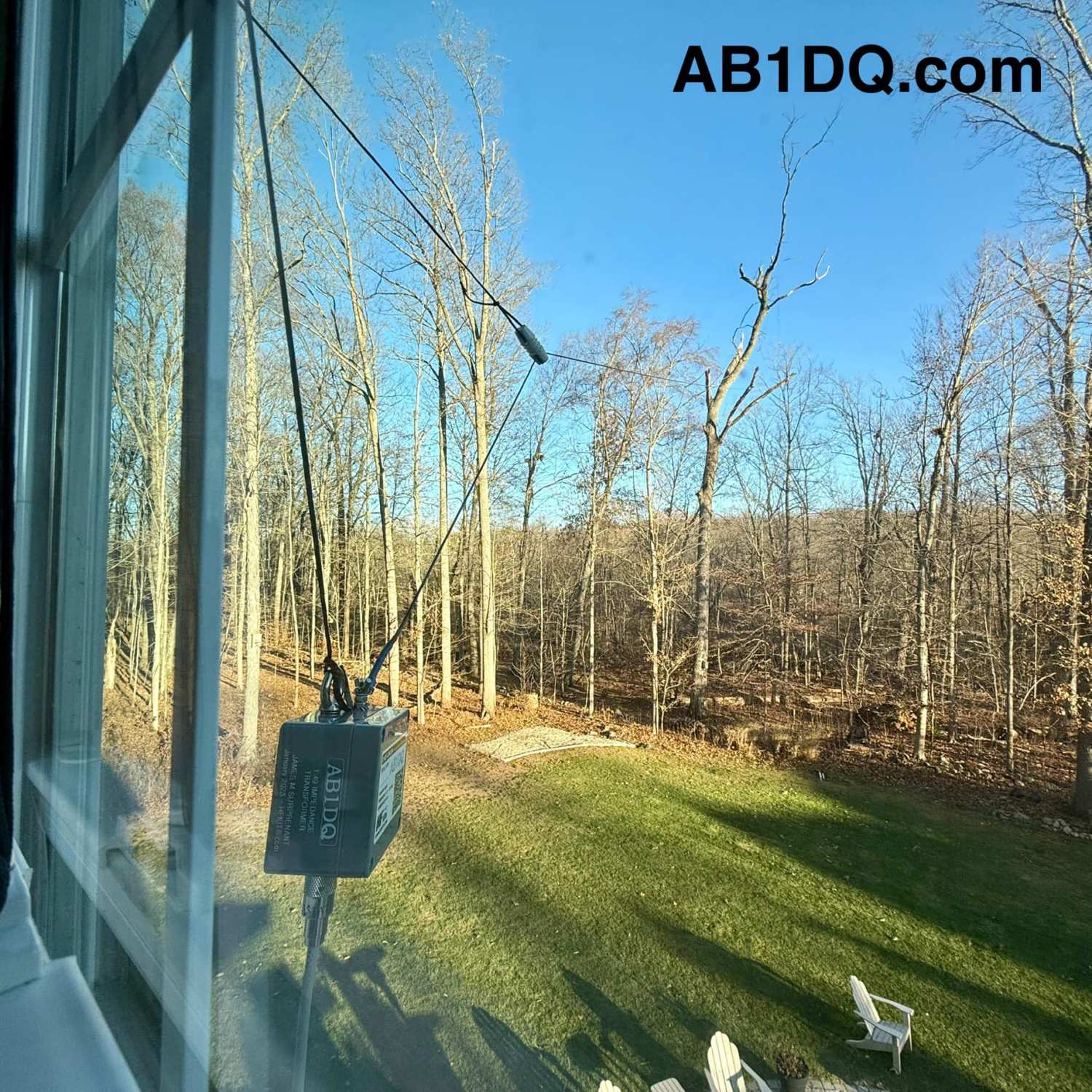 A Shortened EFHW for 80 – 10 Meters – AB1DQ